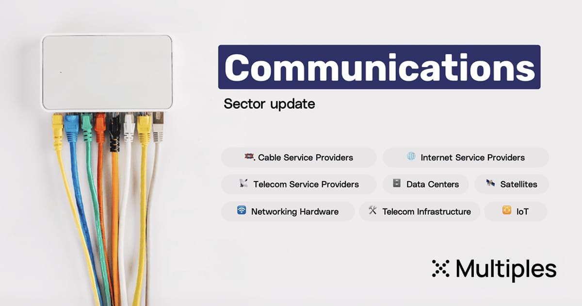Communications Sector Update — Q2 2025 - Multiples.vc - Public Comps ...